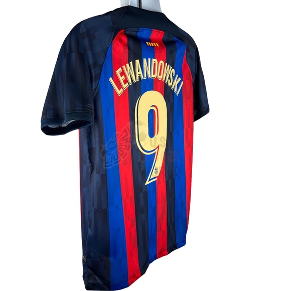 Shirts | Limited Edition Barcelona 2223 Lewandowski 9 Mens Soccer ...